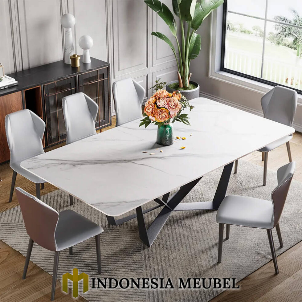 Meja Makan Minimalis Modern Industrial Interior Design 0579