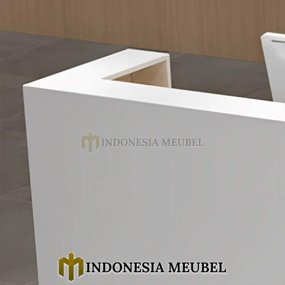 Meja Resepsionis Minimalis Terbaru Modern Elegant IM-451
